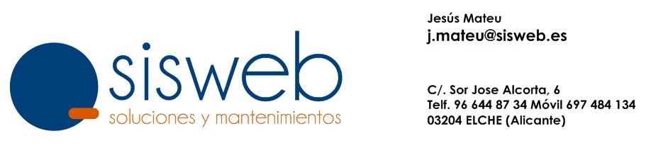 Planes - SISWEB Sistemas y mantenimientos